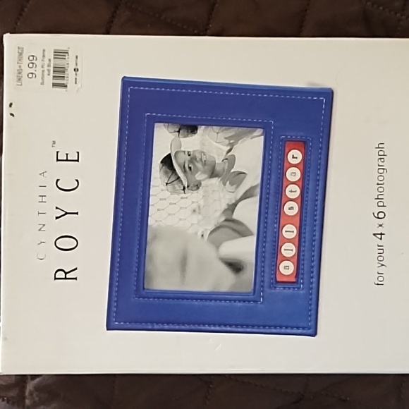 Cynthia Royce | Accents | Nib Cynthia Royce All Star 4x6 Inch Picture ...